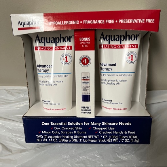Other | Aquaphor Advanced Therapy Healing Ointment 7 Ounce Pack Of 2 ...